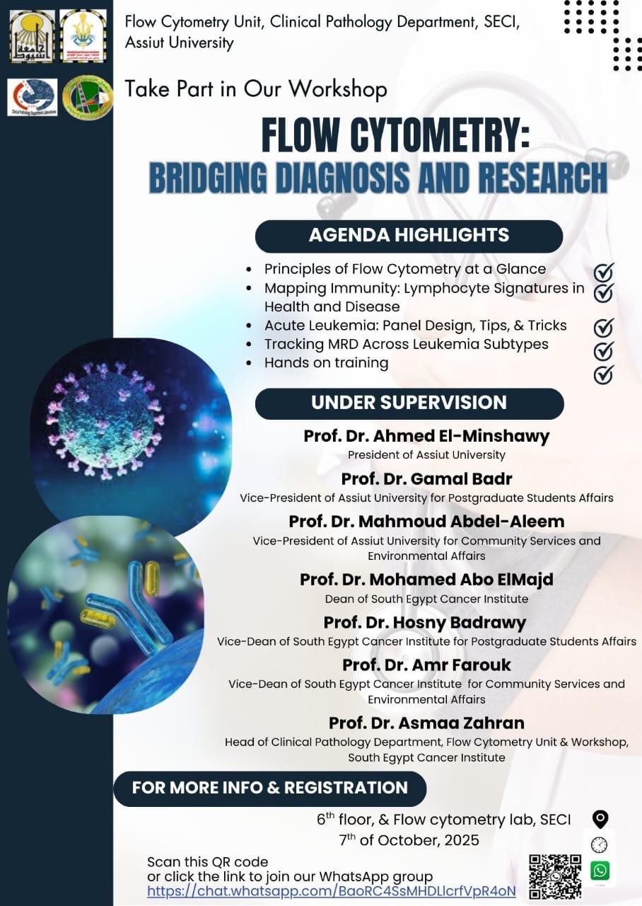 Flow Cytometry Unit, Clinical Pathology Department, SECI, Assiut ...